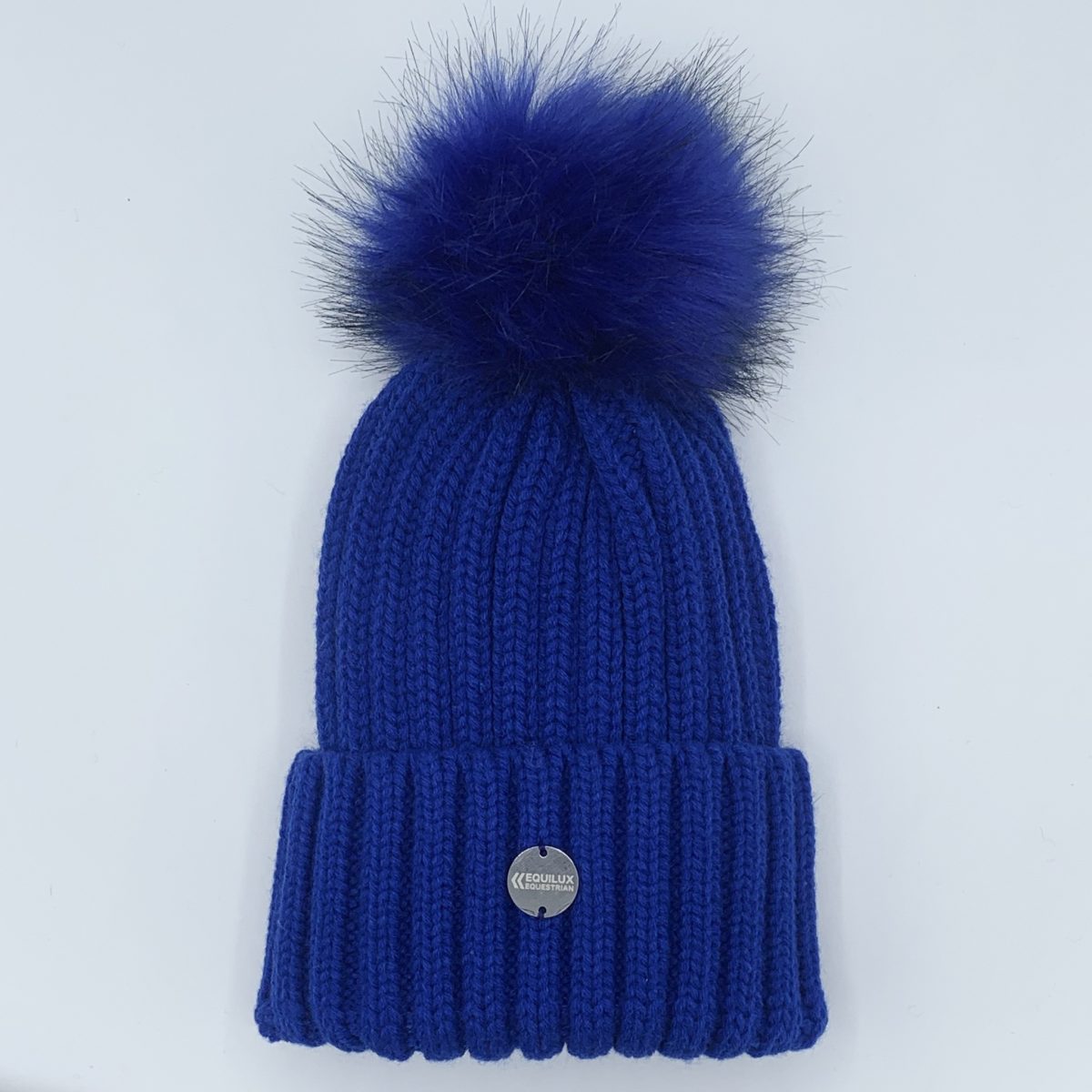 Equilux Equestrian Royal Blue bobble hat – Equilux Equestrian